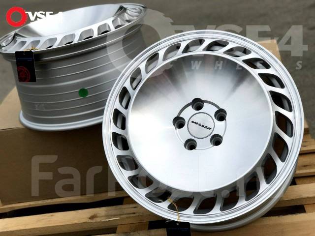 NEW! Super Stance # Messer Turbofan ME03-3 R17 7,5J Silver [VSE-4 ...