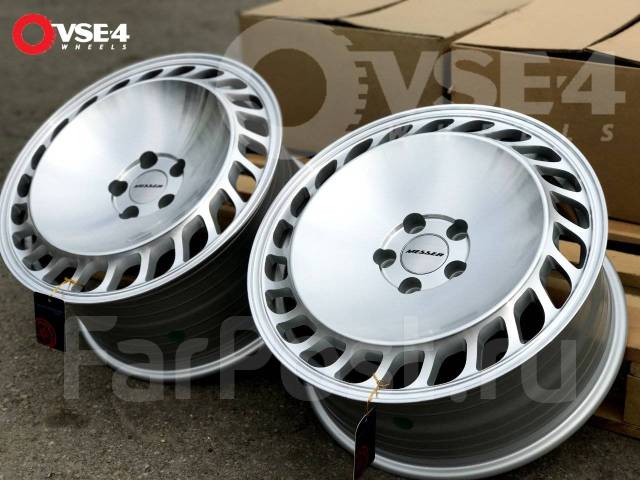 NEW! Super Stance # Messer Turbofan ME03-3 R17 7,5J Silver [VSE-4 ...