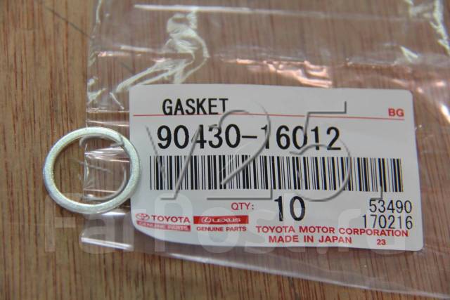 Прокладка маслосливной пробки поддона 90430-16012 90430-16012 купить во ...
