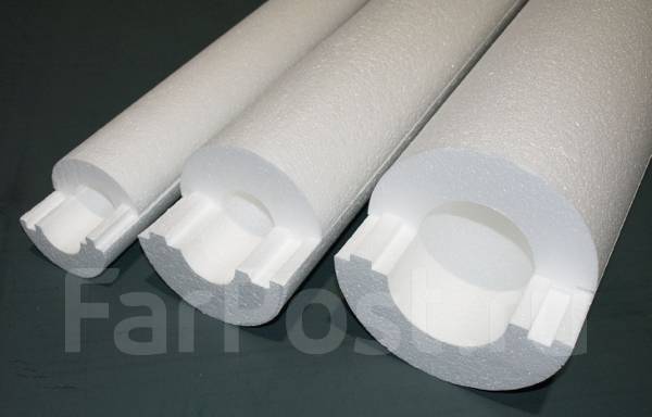 Скорлупа для теплоизоляции труб Ф 32мм, в наличии. Цена: 348₽ в Уссурийске