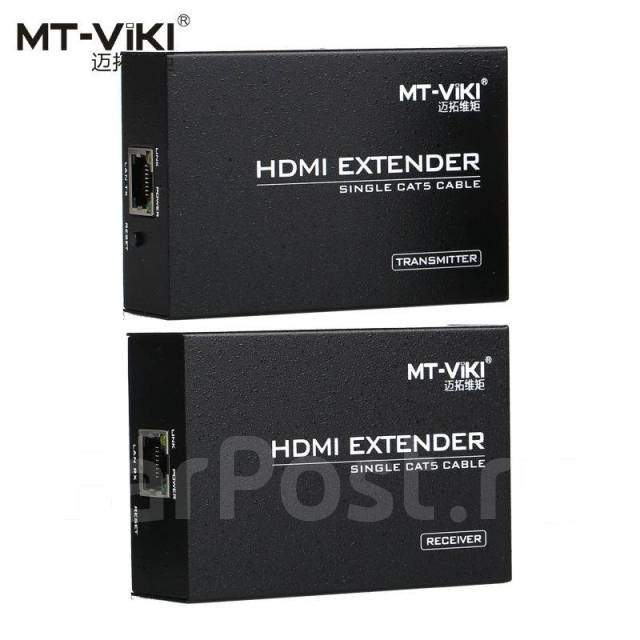 HDMI Extender MT-ED06 для передачи HDMI по витой паре до 100м v1.4b ...
