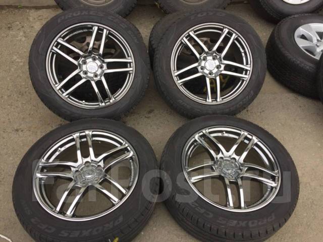 225/55R17 лето AVS Model T5 R17 7.5j 48 5/100 MADE IN Japan Forester ...