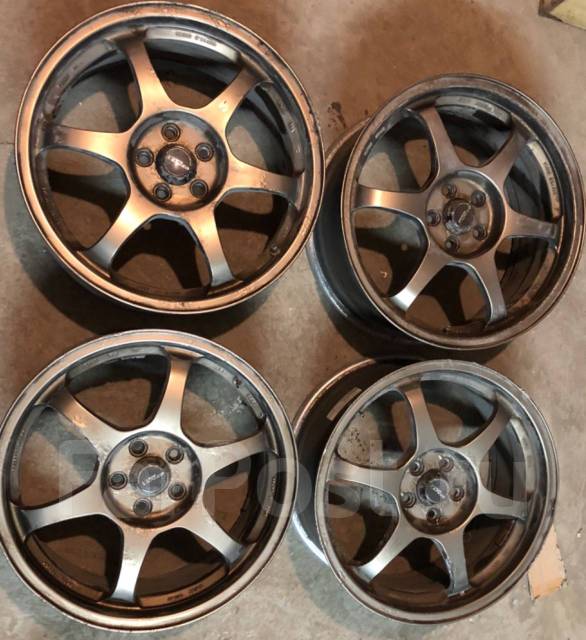 Легкие диски SSR Type-C 17x7,5J +50, 4шт, 17", 1 шт, 5x100, 4 шт, б/у ...