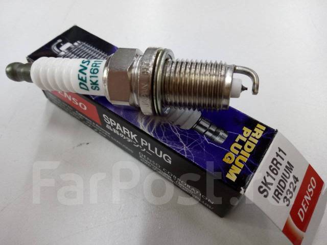 Свеча зажигания Denso 3324, SK16R11 купить в Хабаровске по цене: 1 690₽ — частное объявление ...