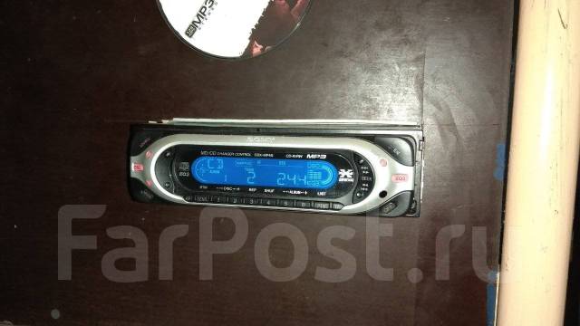 Магнитола Sony CDX-MP40 Xplod MP3 + пульт Отличное звучание. AUX подкл, 1 DIN — 178x50 мм, б/у ...