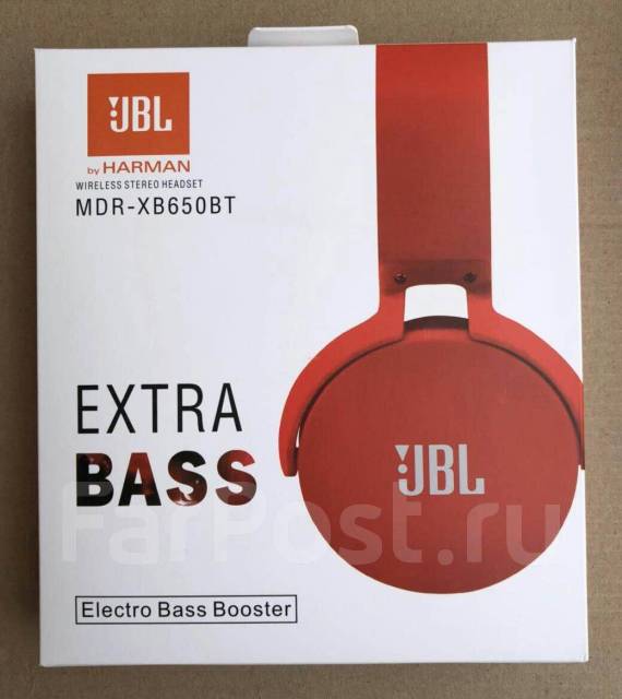 Классные Беспроводные bluetooth Наушники JBL Extra Bass MDR-XB650BT ...