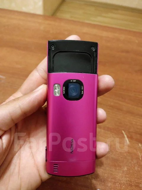 Nokia слайдер с рубля, розовый, б/у, в наличии. Цена: 700₽ во Владивостоке