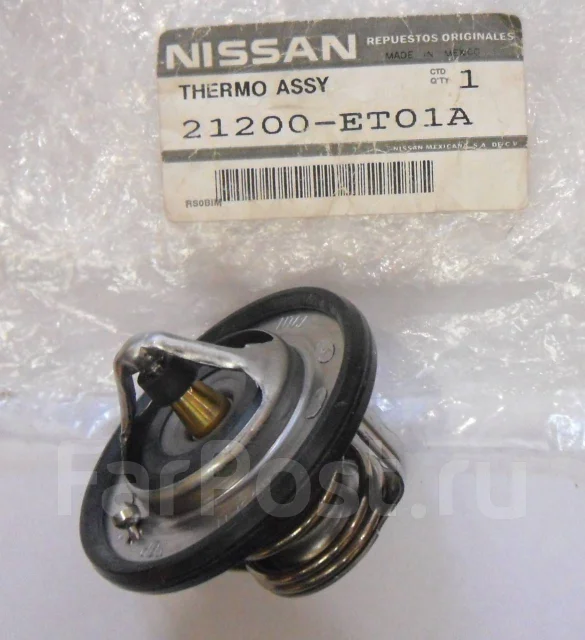 Тeрмостат Nissan Tiida [21200ET01A] купить в Москве по цене: 1 300 ...