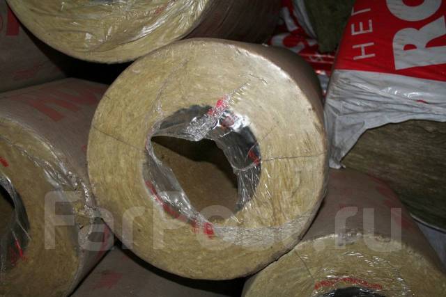 Трубная теплоизоляция. Цилиндры Rockwool, в наличии. Цена: 753₽ во ...