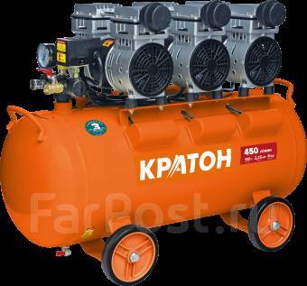 Компрессор воздушный безмасляный Кратон AC-450-100-OFS. 450л/мин. 100л ...