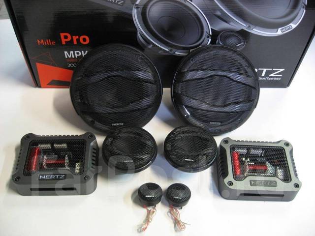 3-компонентная акустика Hertz MPK 163.3 Pro / 16.5см / оригинал, 16,5 x ...