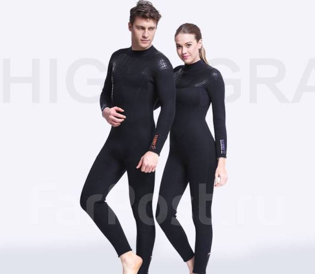 Мужской гидрокостюм Dive Sail мокрого типа 5мм, новый, в наличии. Цена ...