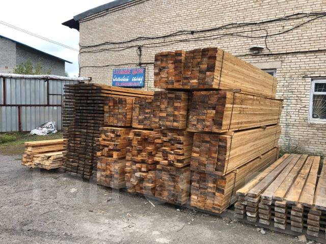Доска обрезная 40х150х4000, в наличии. Цена: 396₽ во Владивостоке