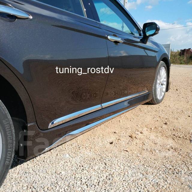 Молдинги на двери хром Camry 70 71 2018~ купить во Владивостоке по цене ...