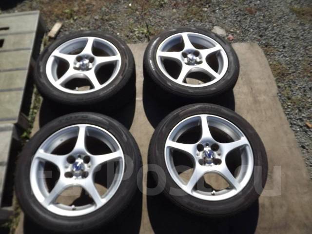 Диски R15 4*100 Toyota TRD, 15", 1 шт, 4x100, 54,1 мм. 4 шт, б/у, в ...