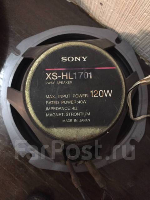 Динамики колонки твиттеры пищалки Sony с 1 рубля! Jzx100, компонентные ...