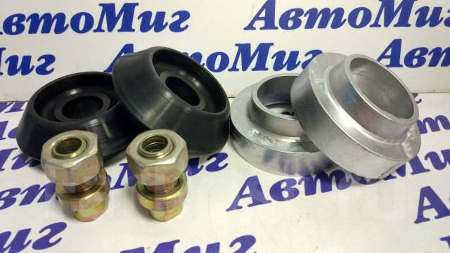 Проставки увеличения клиренса перед резина 2 см. зад алюминий 3 см ...