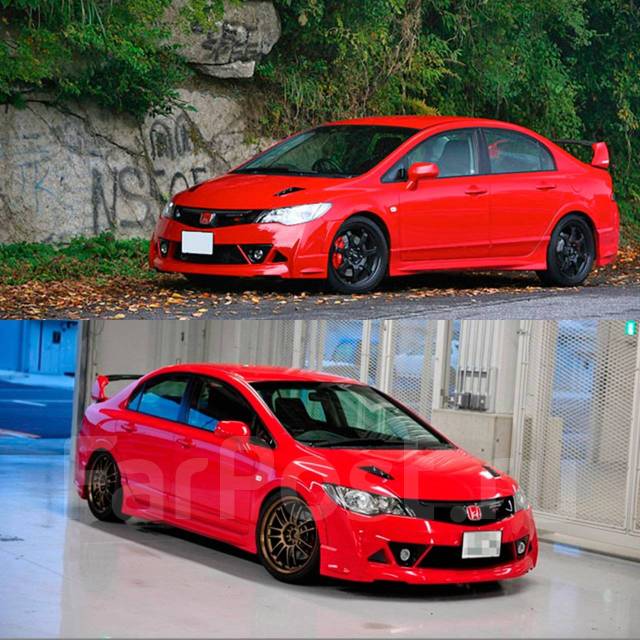Обвес Mugen RR Type R для Honda Civic VIII FD1, FD2 (седан 2005-2012) купить в Красноярске по ...