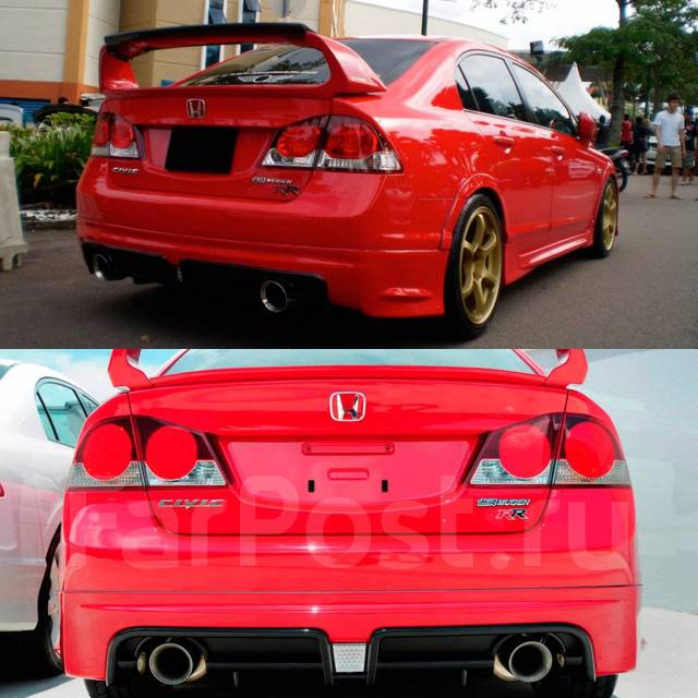 Обвес Mugen RR Type R для Honda Civic VIII FD1, FD2 (седан 2005-2012) купить в Красноярске по ...