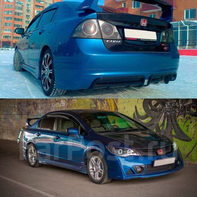 Обвес Mugen RR Type R для Honda Civic VIII FD1, FD2 (седан 2005-2012) купить в Красноярске по ...