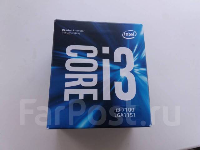Процессор Intel Core i3-7100. Новый в фабричной упаковке. Socket 1151 ...