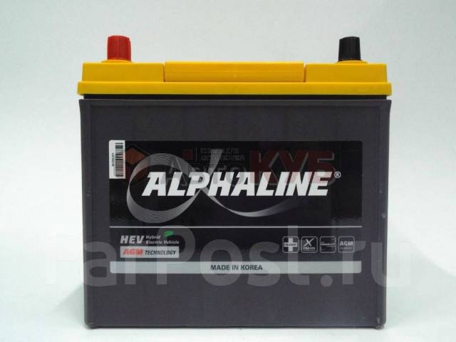 Аккумулятор Alphaline AGM S46B24R 45A/ч для гибрида купить во ...