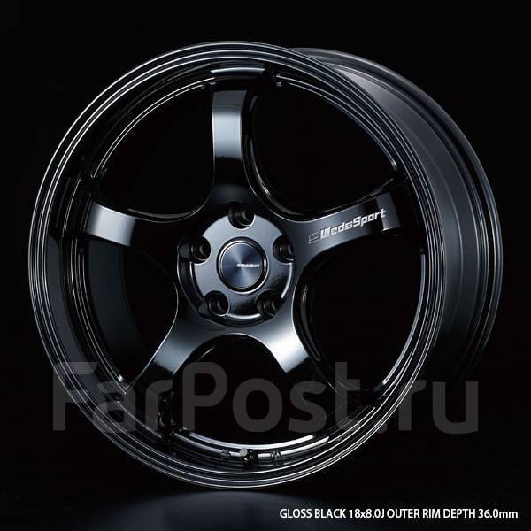 Диски WEDS RN05M R18 CX5 Rav4 NX300 Camry 70 ES200 ES250 UX200 Япония ...