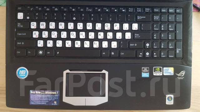 Ноутбук ASUS ROG G51 VX на запчасти, 15.6", 4 гб, 2,2 ГГц, WiFi ...