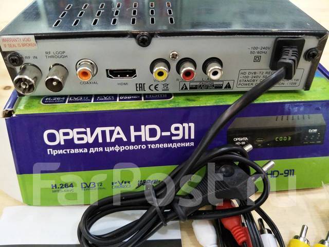 Приставка DVB-T2, орбита 911. WiFi, YouTube - Ресиверы и усилители в ...