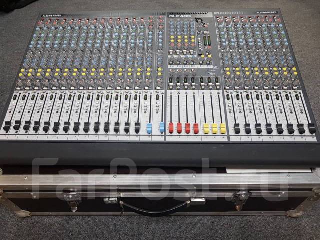 Концертный микшерный пульт Allen&Heath GL-2400-424 в кейсе - Звуковое и ...