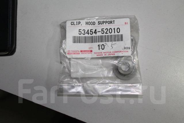 Клипса упора капота Toyota 53454-52010 купить в Улан-Удэ по цене: 250 ...