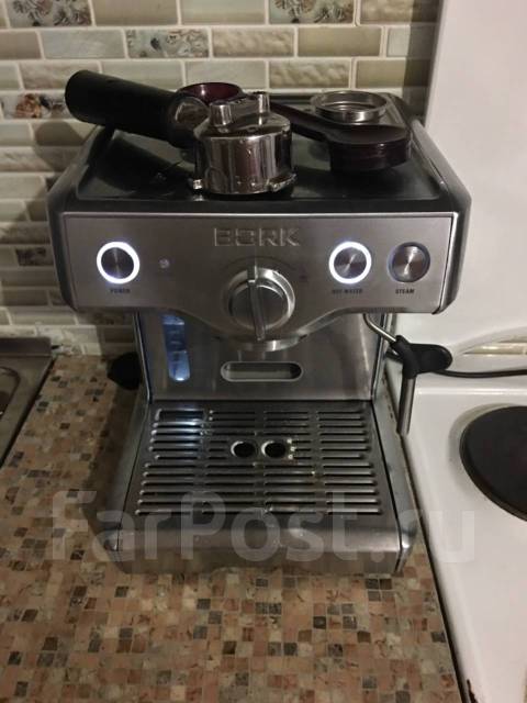 Кофе варка Bork c800, пар, горячая Вода, б/у, в наличии. Цена: 13 000₽ во Владивостоке