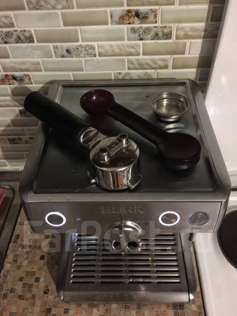 Кофе варка Bork c800, пар, горячая Вода, б/у, в наличии. Цена: 13 000₽ во Владивостоке