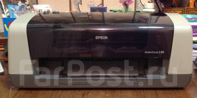 Принтер Epson Stylus Color C45, б/у, в наличии. Цена: 300₽ во Владивостоке