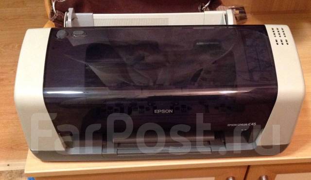 Принтер Epson Stylus Color C45, б/у, в наличии. Цена: 300₽ во Владивостоке