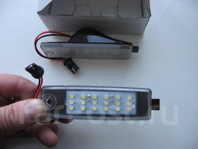 Светодиодная подсветка номера Toyota Lexus купить в Уссурийске по цене ...