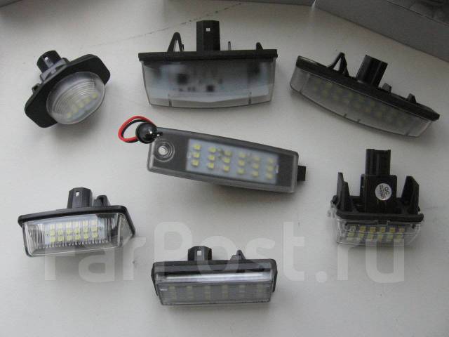 Светодиодная подсветка номера Toyota Lexus купить в Уссурийске по цене ...