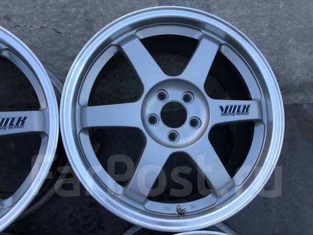Легенда! Volk Racing LE37T Forged by RAYS 17inch 7.5jj +48 pcd 5x100 ...