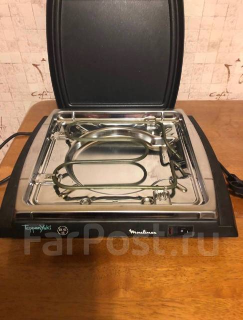 Электрический гриль Moulinex teppanyaki T92, новый, в наличии. Цена: 1 ...