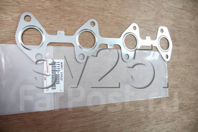 Прокладка выпускного коллектора 1KZTE, 1-2Kdftv, 17173-30020 17173 ...