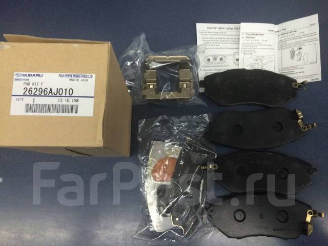 Колодки тормозные передние Subaru OEM Original Japan в наличии купить ...