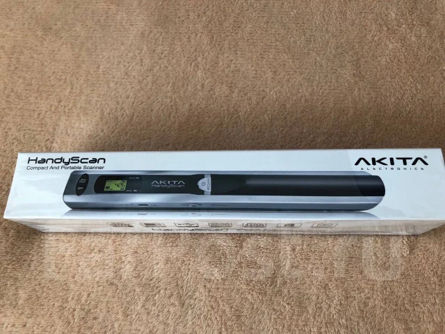 Ручной сканер Akita, б/у, в наличии. Цена: 8 000₽ во Владивостоке