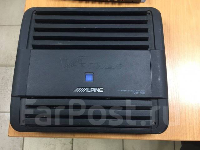 Усилитель Alpine MRP-F300 4 канала, 4-канальный, 300 Вт, б/у, в наличии ...