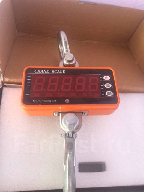 Весы крановые 1 тонна, новый, в наличии. Цена: 13 000₽ в Хабаровске