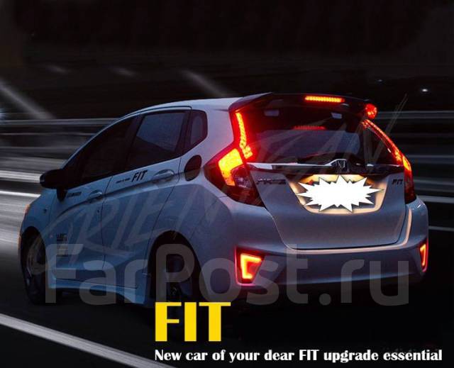 Катафоты в задний бампер Honda FIT купить во Владивостоке по цене: 2 ...