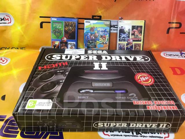 Sega Super drive classic 2 + игры в подарок! Спортивная. Приставкин ...