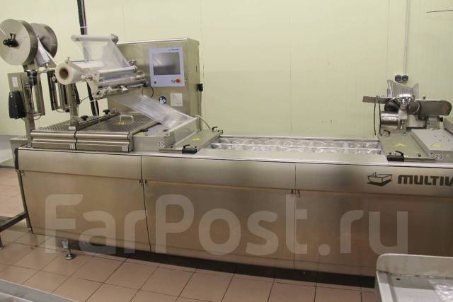 Вакуумная упаковочная термоформующая машина, тип Multivac R105, новый ...