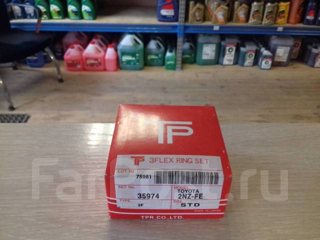 NEW ! Кольца поршневые TP 35974 35973 STD 1NZ-FE 2NZ-FE Toyota купить ...