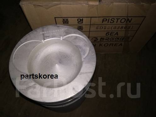 Поршень ДВС Hyundai D6AC, D6AB,6D22, D=130, форкам=80мм 2341183803 RPR ...