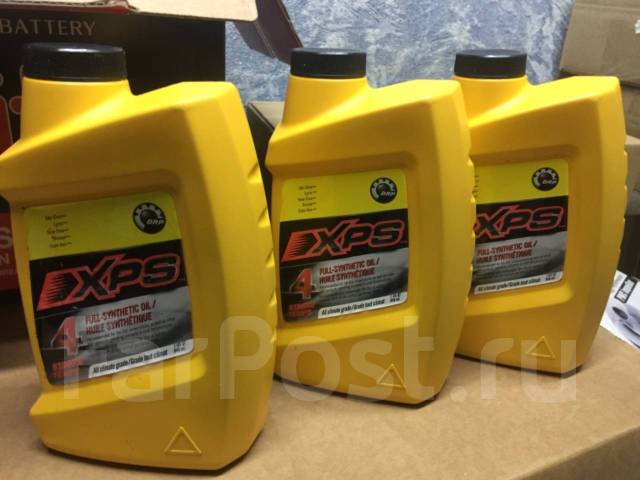 Моторное масло XPS BRP OIL для 4-тактных, синтетическое, 1,00 л. бензин ...